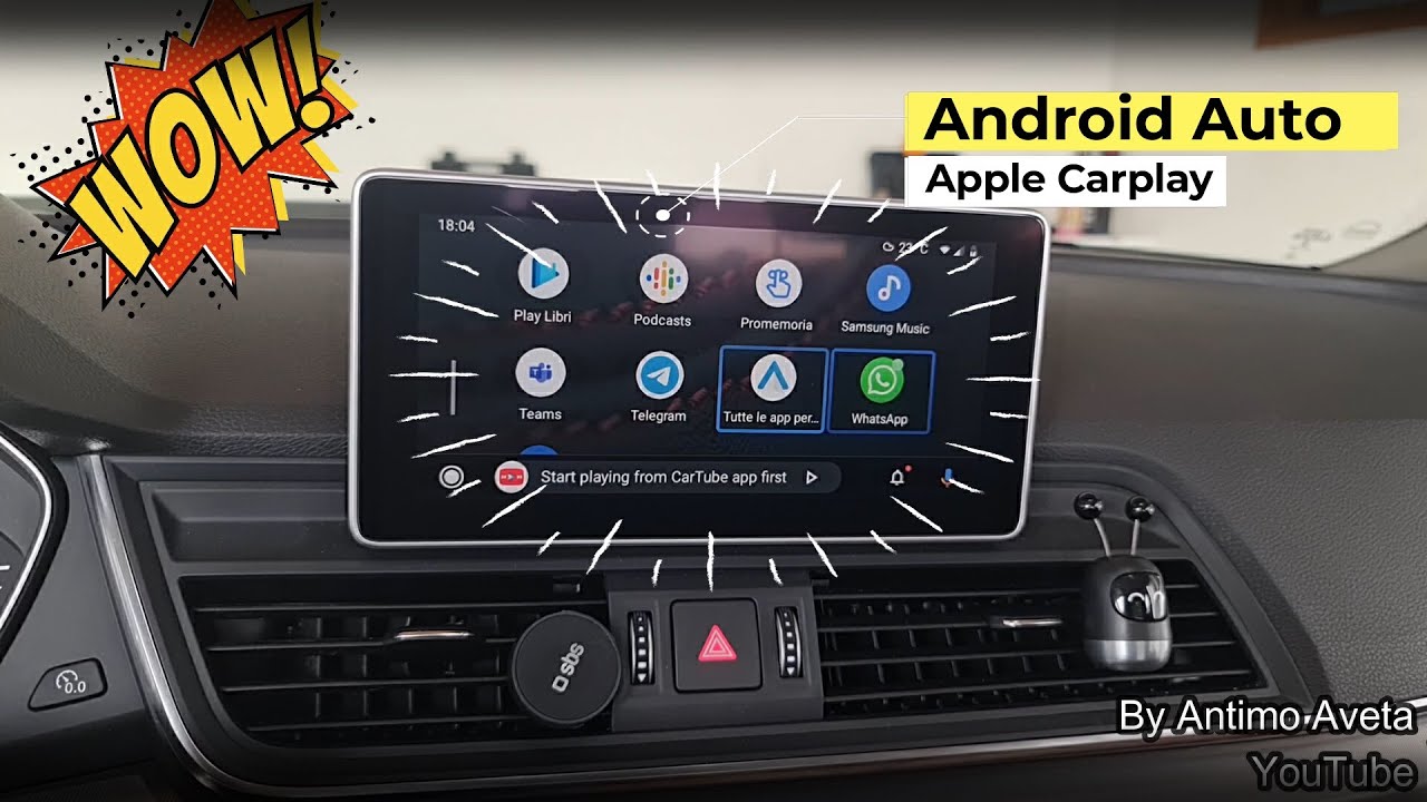 Audi Q5 Fy Video Retrofit & Codifica: Attivaz. Audi Smartphone interface Android Auto/ Apple ...
