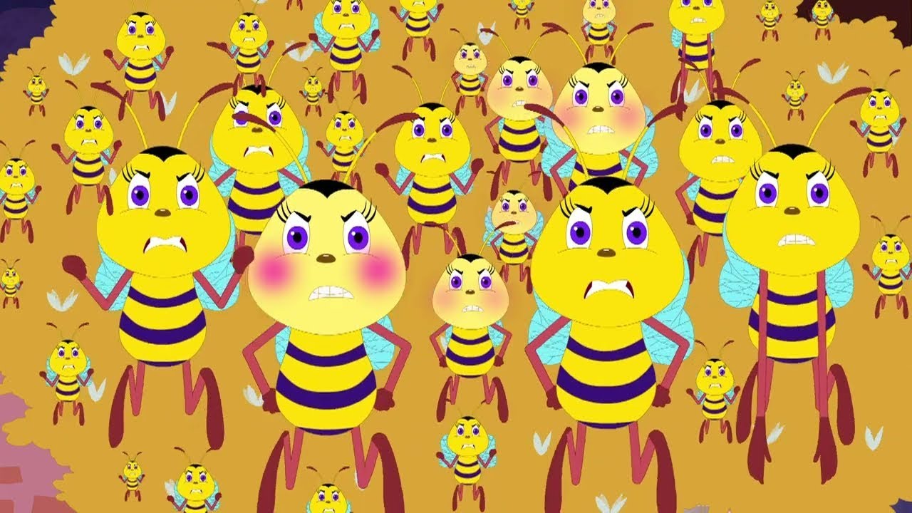Attack of the Stinging Bees! | Eena Meena Deeka | Cartoons for Kids ...