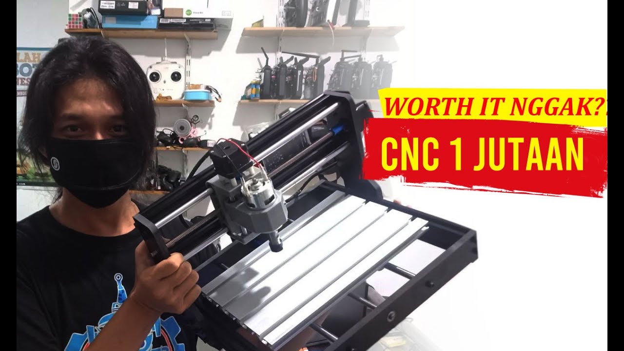 Merakit CNC3 3018 PRO, harga 1 Jutaan, layak digunakan apa nggak - YouTube