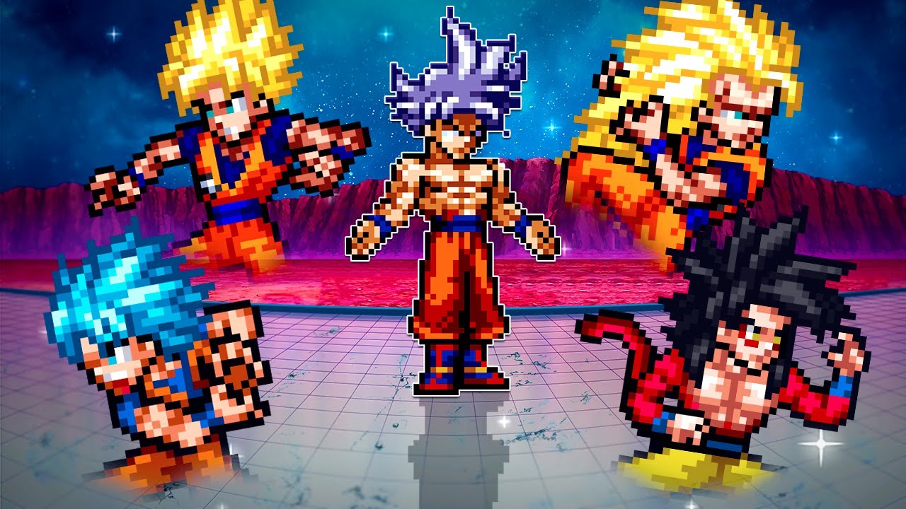 Unstoppable Force: The Power of Ultimate Goku in MUGEN - YouTube