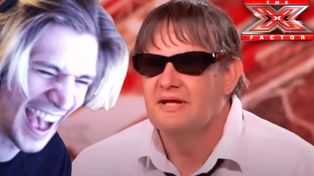 xQc Reacts to Funniest Auditions on X Factor UK - YouTube