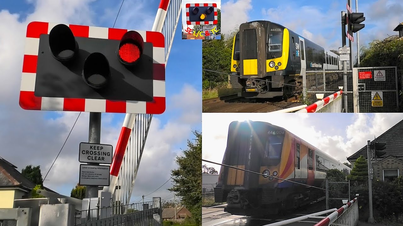 East Burton Level Crossing, Dorset - YouTube