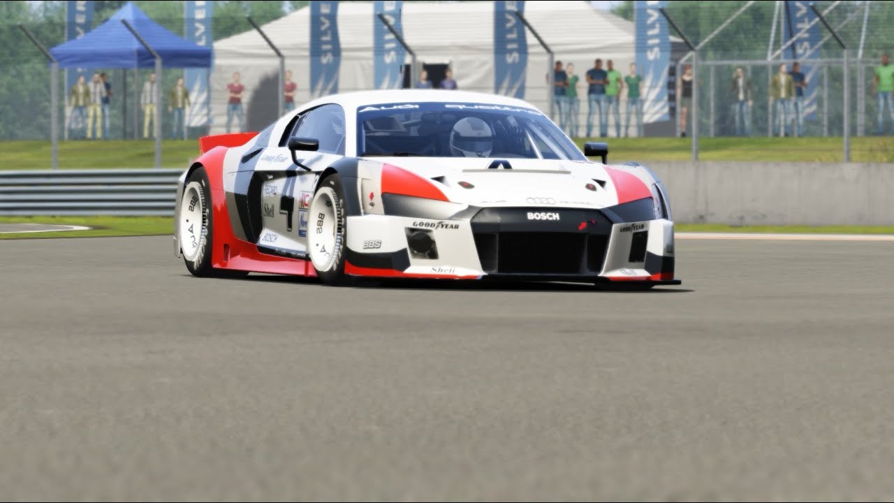 Audi R8 GTO IMSA 2020 V2 Top Gear Testing - YouTube