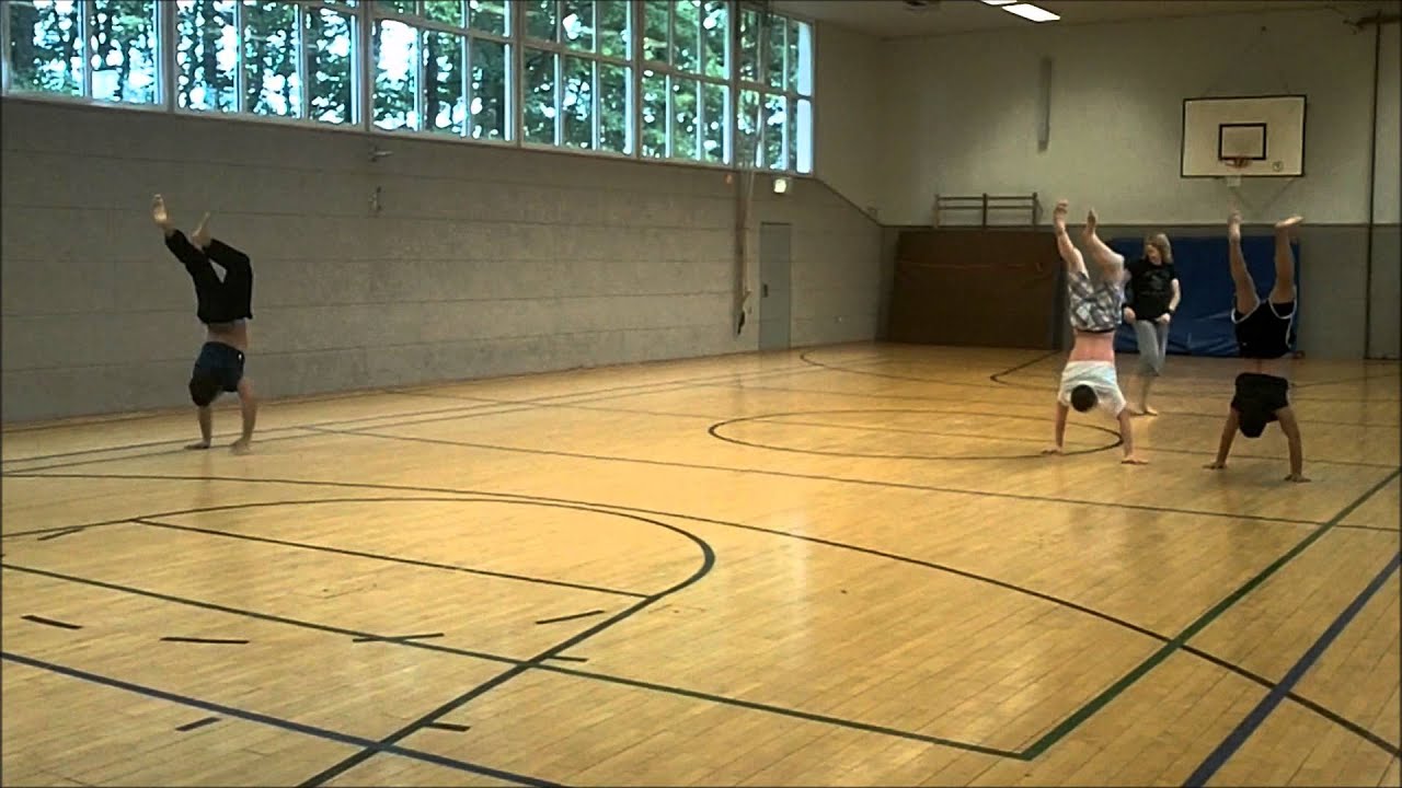 Backflip, Cart-Full, Handstand Battle - YouTube