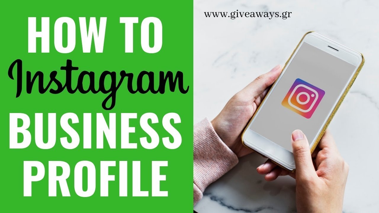 Πώς κάνω το προφίλ μου στο instagram επαγγελματικό [ TUTORIAL ...