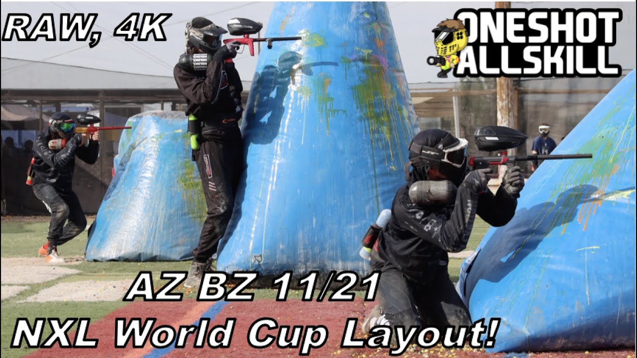AZ BattleZone, Raw Paintball, 11/21, World Cup Layout! Part 2 - YouTube