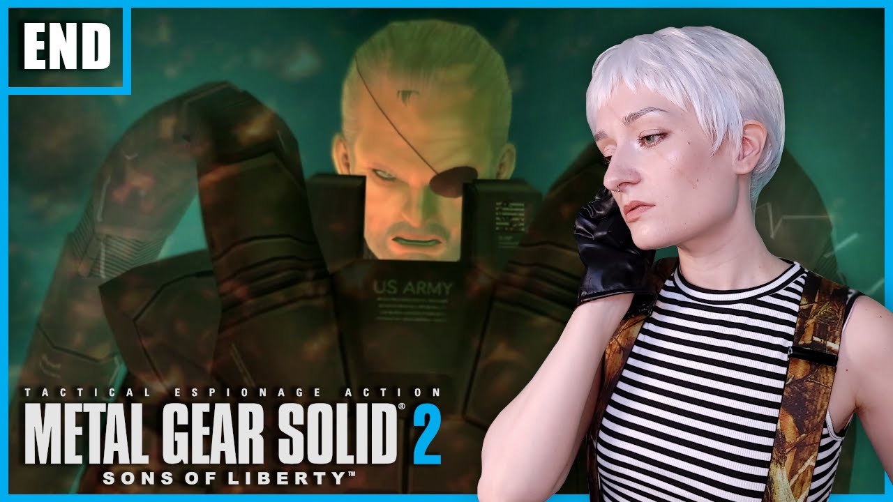 The ENDING of Metal Gear Solid 2: Sons of Liberty BLEW MY MIND! | First ...