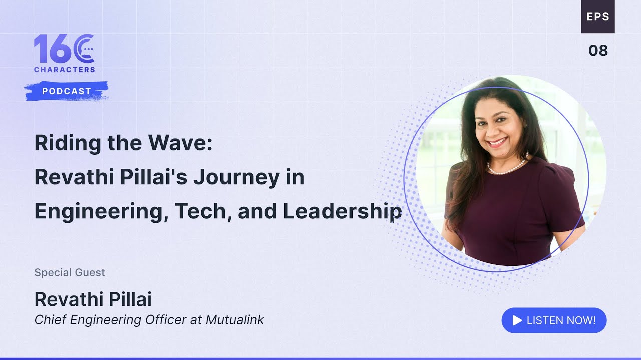 Riding the Wave: Revathi Pillai's Journey in Engineering, Tech, and Leadership - YouTube