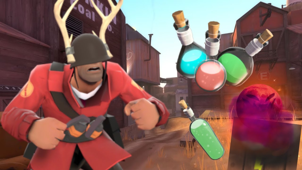 [TF2] Unboxing a DOUBLE SPELL Unusual Exquisite Rack with Stormy Storm ...