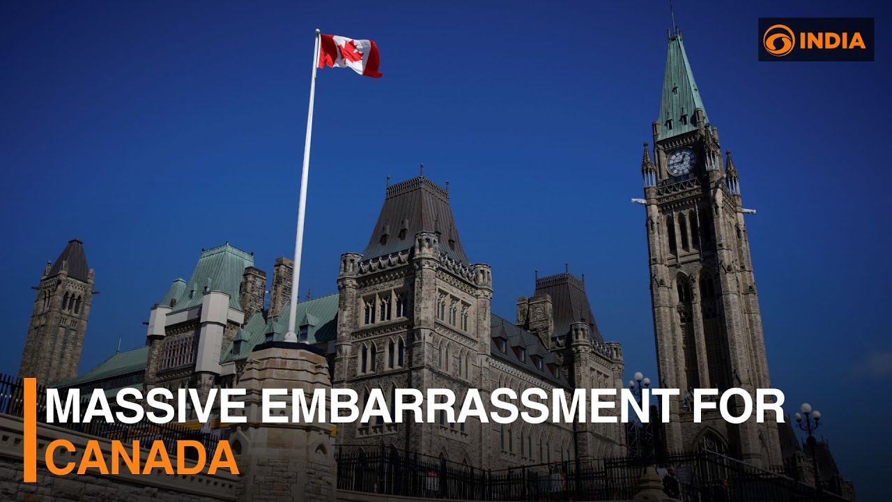 Massive embarrassment for Canada | DD India - YouTube