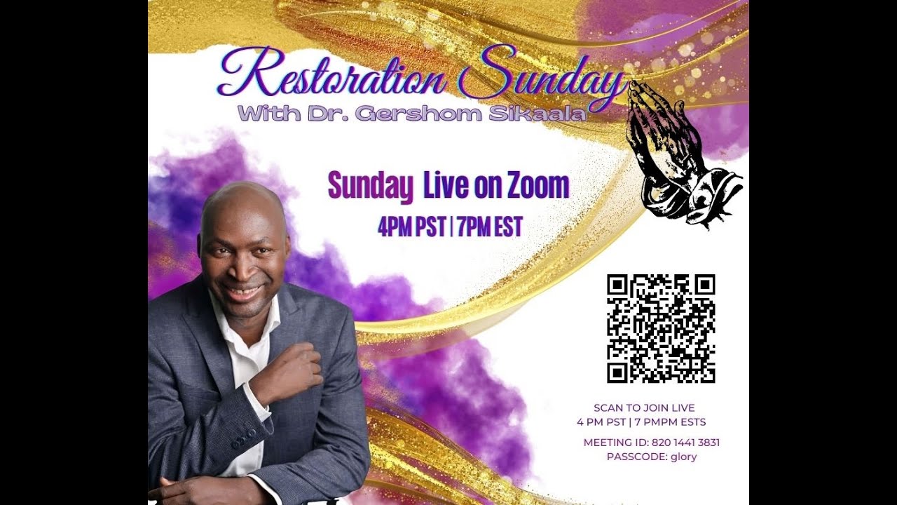 Restoration Sunday September 3, 2022 - YouTube