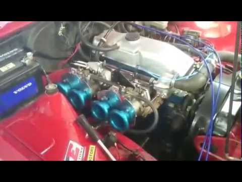 Opel CIH 2.4 weber - YouTube