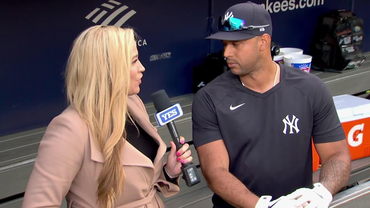 Aaron Hicks discusses role with Yankees - YouTube