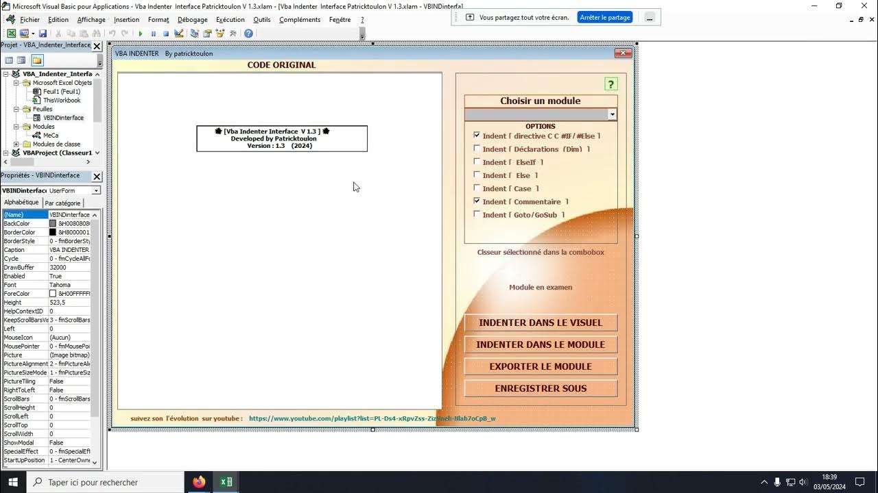 demo indenter lolote - YouTube