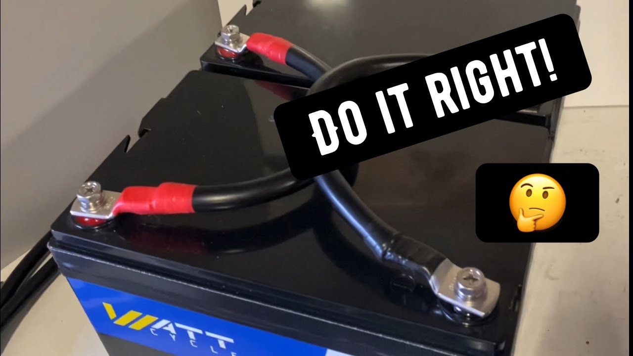 How to Parallel Two 12V Batteries – Best Method Explained - YouTube