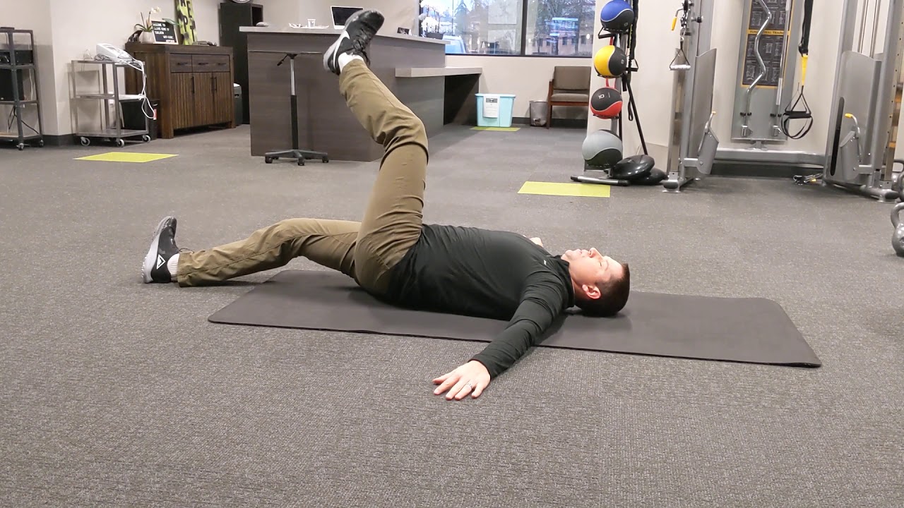 Leg overs: 2x10 each - YouTube