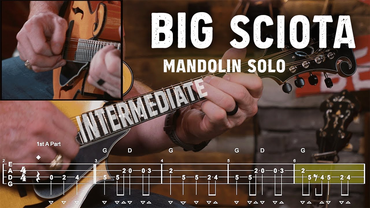 Big Sciota: Mandolin Melody Lesson - YouTube
