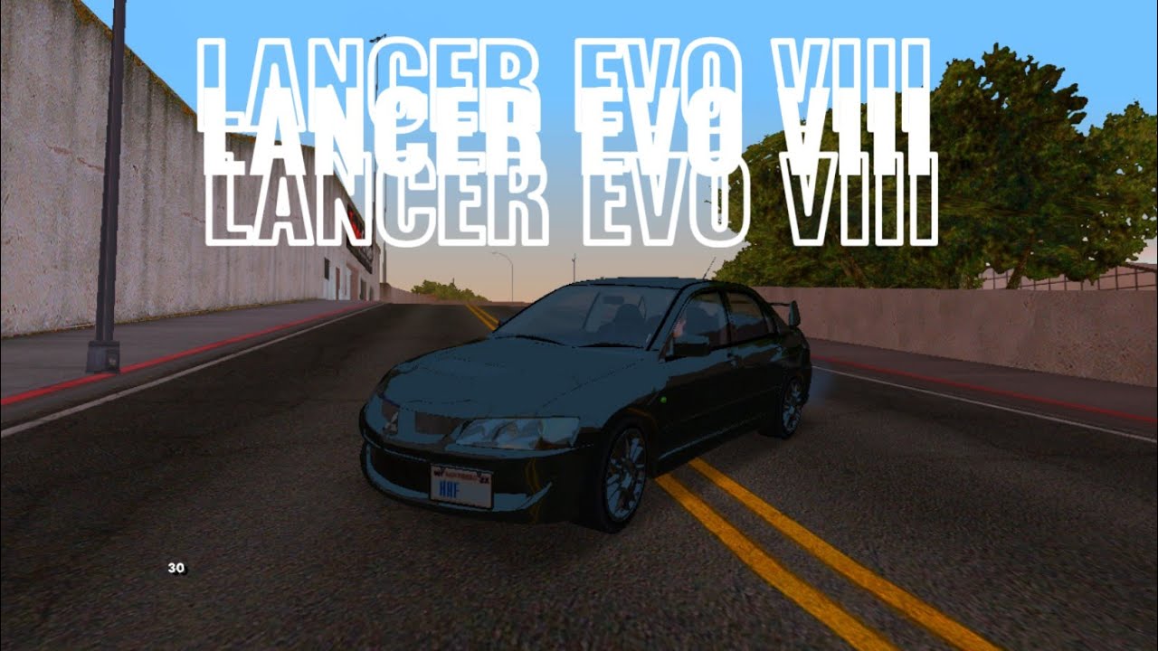 MOD LANCER EVO VIII GSR TUNABLE || GTA SA ANDRO/PC - YouTube