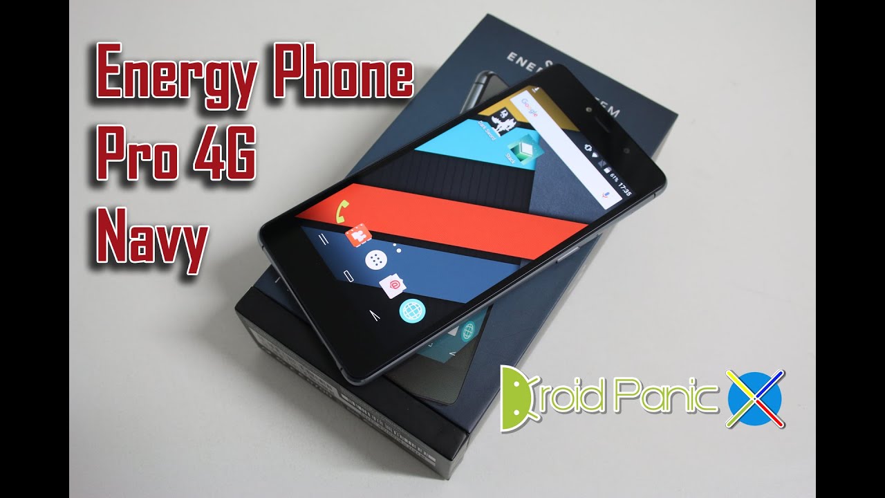 Energy Phone Pro 4G Navy, análisis en profundidad - YouTube