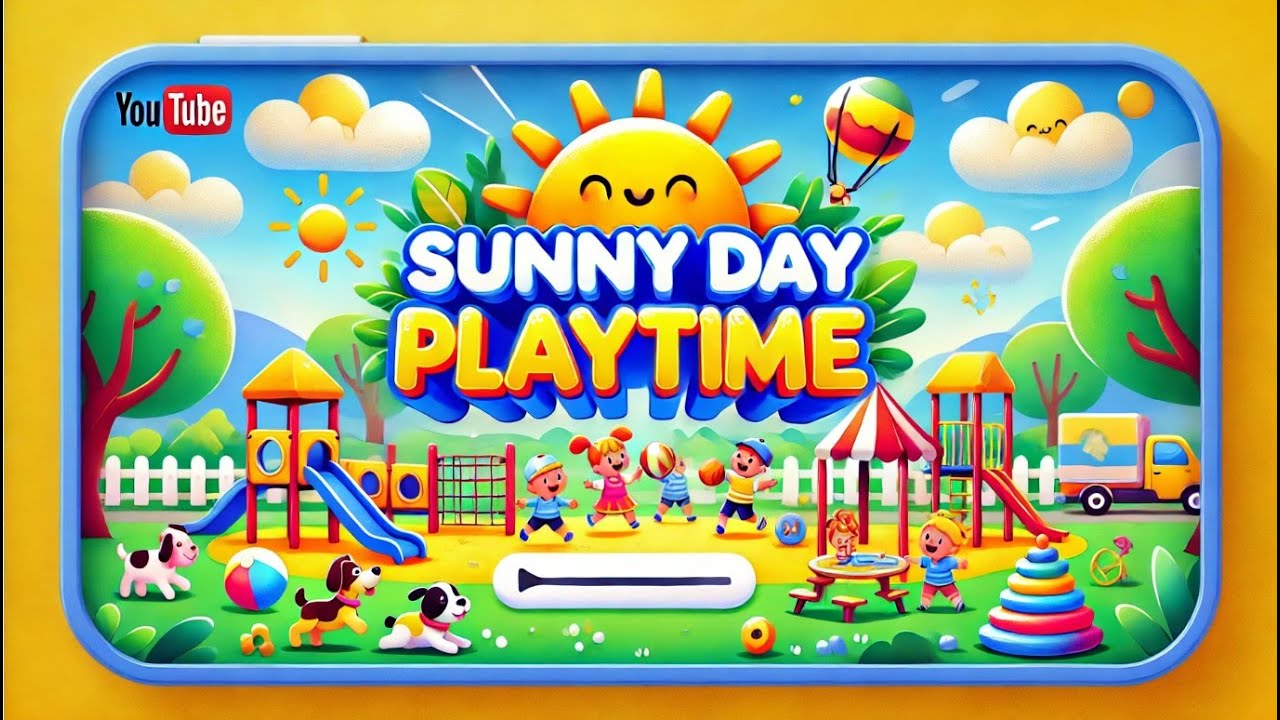 Nursery Rhyme | Oh What a Sunny Day | Fun Kids Song | Outdoor Playtime ...
