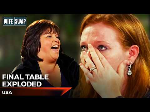 Wife Swap’s Most Brutally Honest Table Meeting | Wife Swap USA