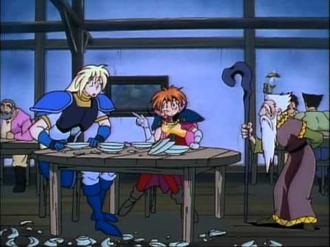 The Slayers - ANGRY? Lina's Furious Dragon Slave! - YouTube