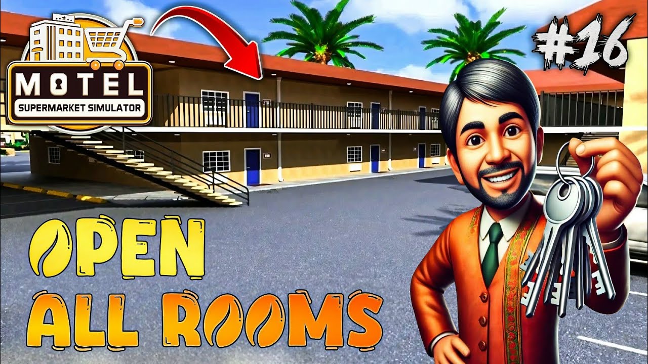 Open All Rooms in My Motel | Motel Simulator Gameplay - YouTube