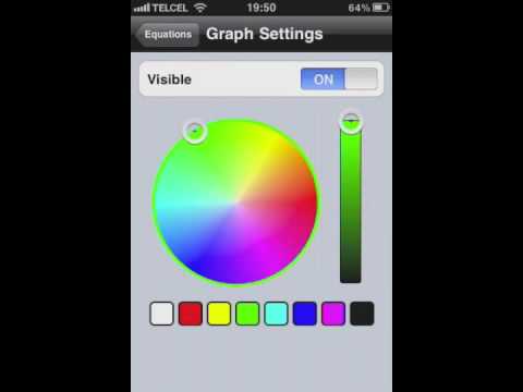 Graficando con Quick Graph para iPhone - YouTube