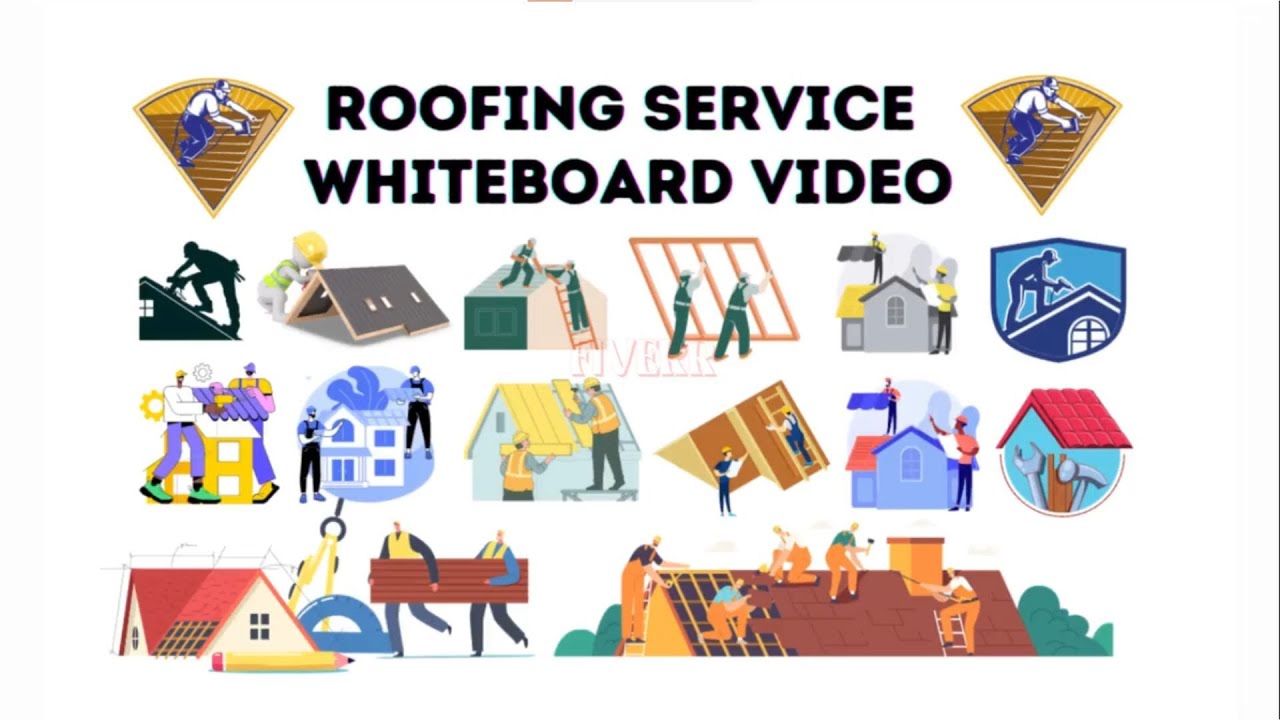 Need Roofing Service whiteboard video? Check sample video & order now ...
