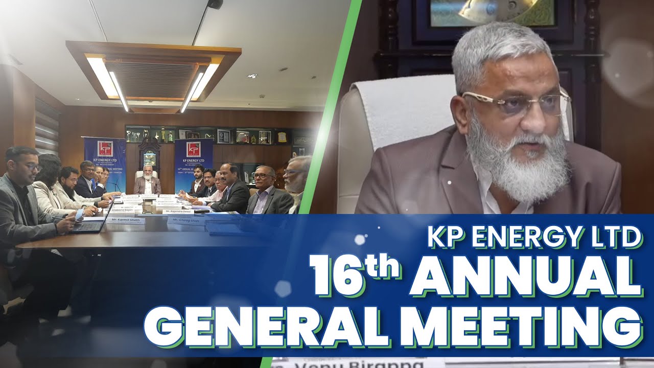 KP Energy Limited | 16th Annual General Meeting | 26/09/2025 - YouTube