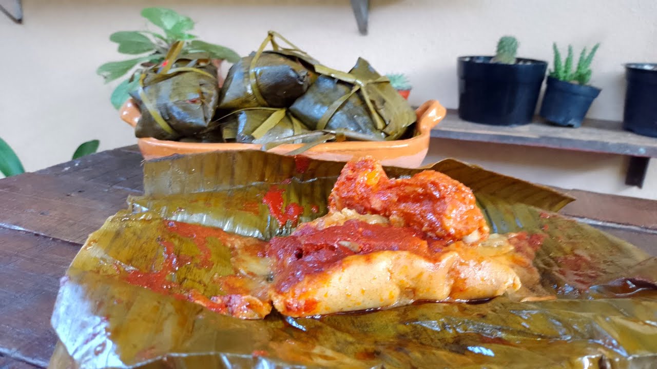 Tamales en Crudo de costilla de puerco | En el Norte de Veracruz - YouTube