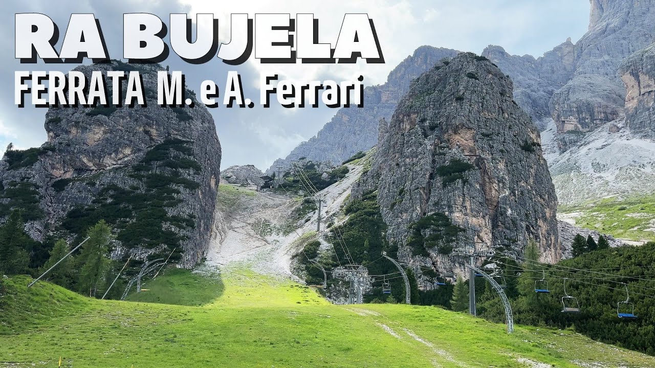FERRATA Maria e Andrea Ferrari al RA BUJELA | TOFANE - Dolomiti UNESCO ...