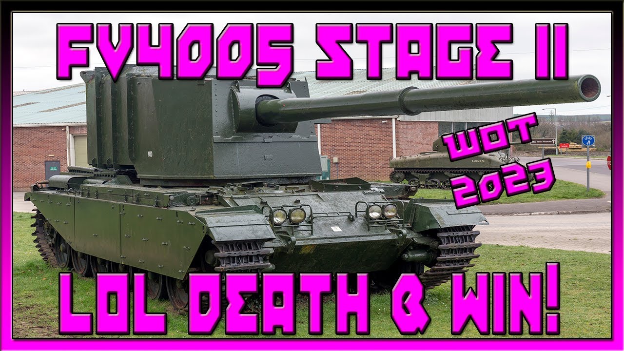 WOT (LESTAGAMES): FV4005 STAGE II — LOL DEATH & WIN | 2023 - YouTube