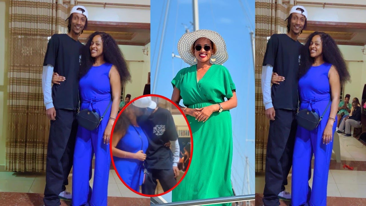 Aline Gahongayire atweretse umusore bakundana ️Aramusomye kuri camera ...