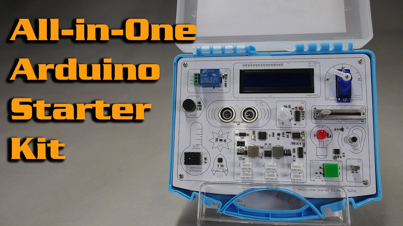Cheap and Easy STEM - All-in-one Arduino Starter Kit | HobbyView - YouTube