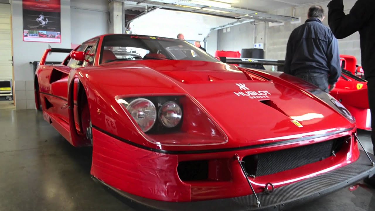 Ferrari F40 LM version walkaround - YouTube