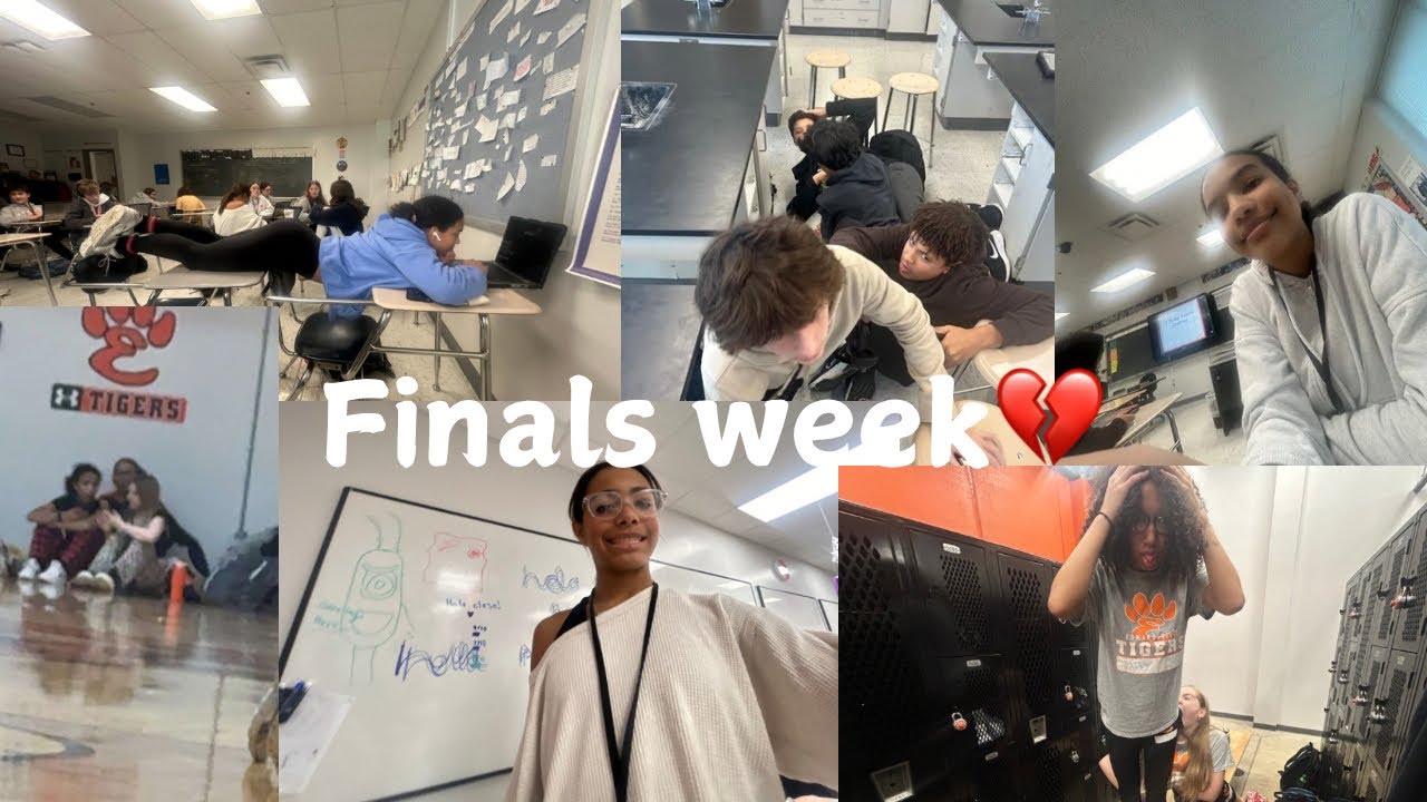Finals week or my final week… - YouTube