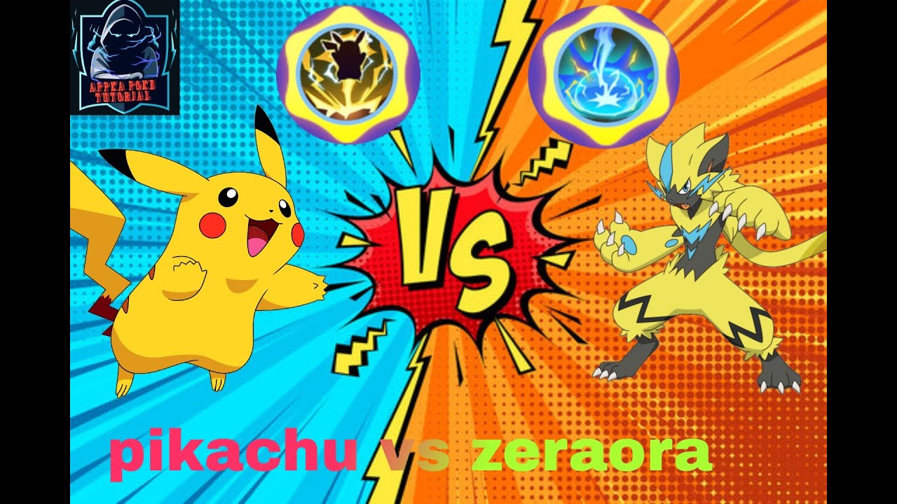 PIKACHU VS ZERAORA ||⚡⚡#pokemonunite #pokémonunite #gaming # ...