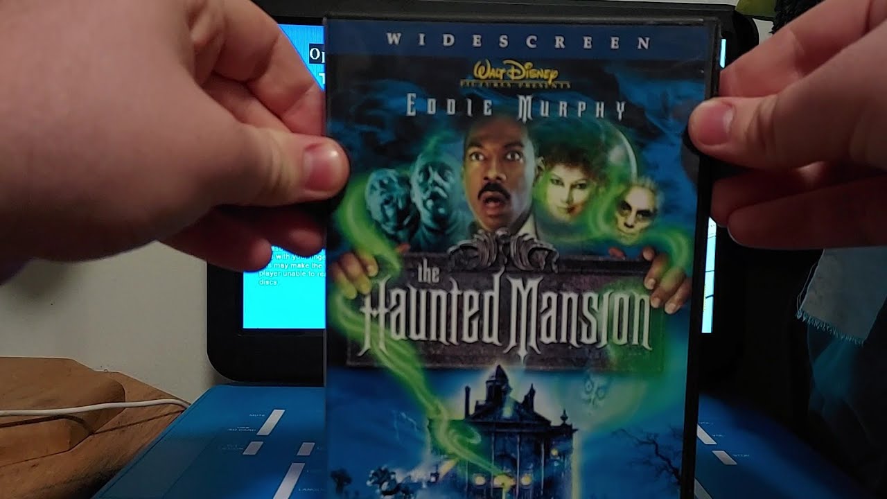 Menu Walkthrough Of Walt Disney: Eddie Murphy The Haunted Mansion DVD ...