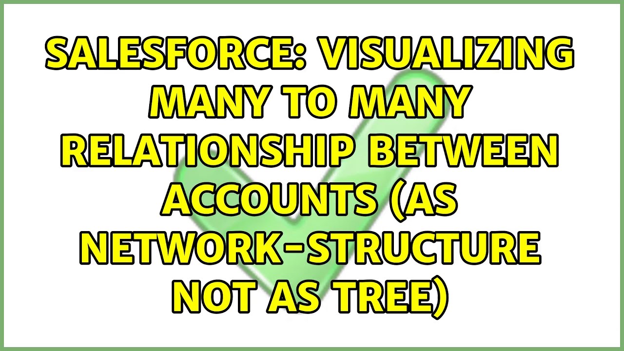 Visualizing Many to Many relationship between Accounts (as Network ...