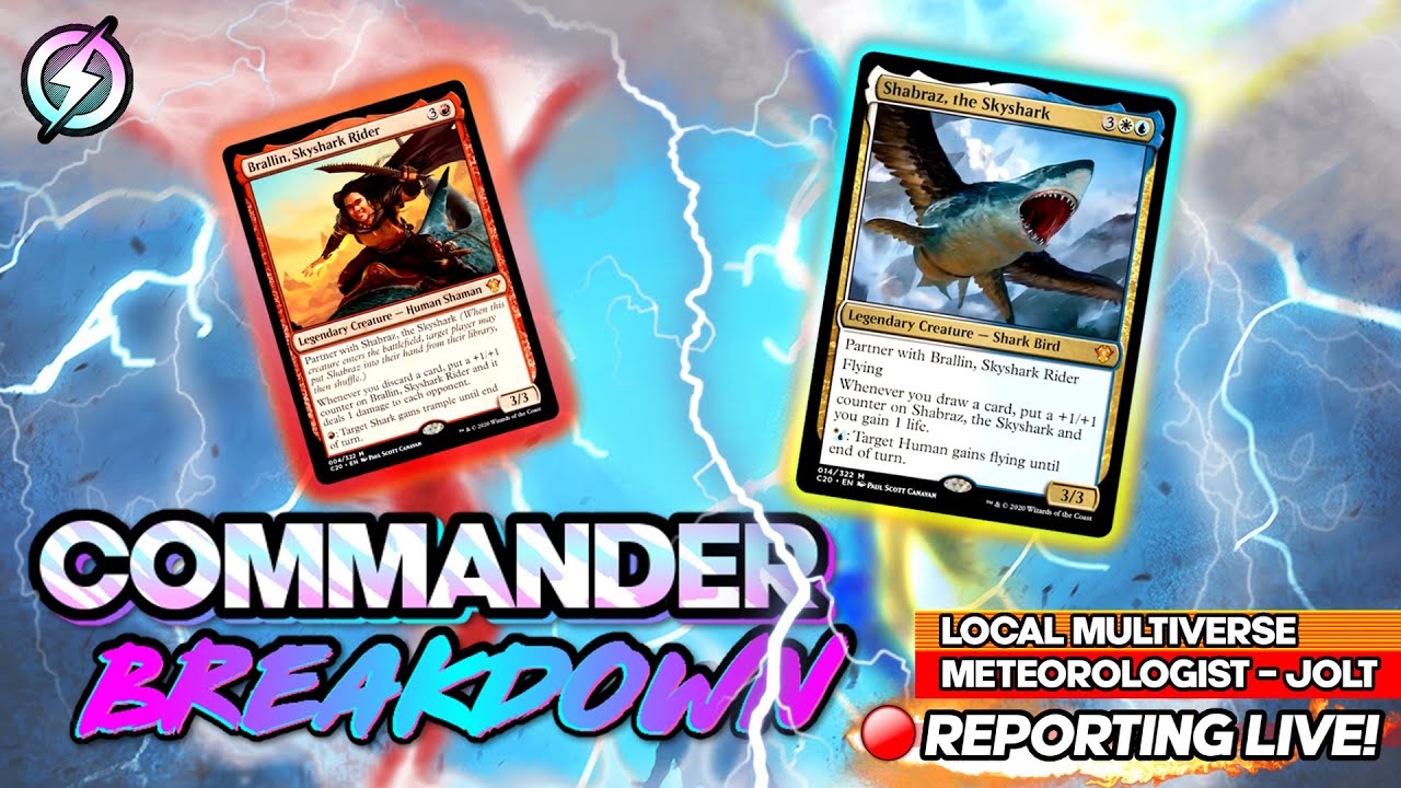 Jolt - Commander Breakdown - Brallin, Skyshark Rider // Shabraz, the ...