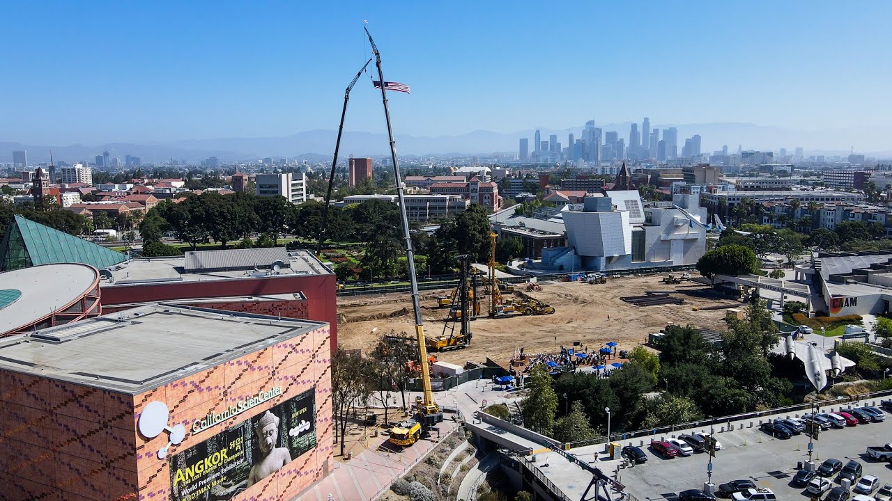 Samuel Oschin Air and Space Center | Groundbreaking Celebration - YouTube