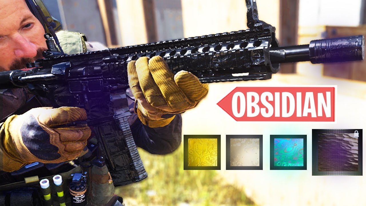 OBSIDIAN M4A1 UNLOCK in MODERN WARFARE (UNLOCK OBSIDIAN IN ONE DAY ...