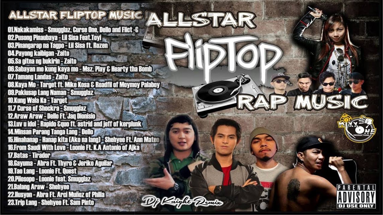 FLIPTOP ALL STAR RAP Music Megamix - YouTube
