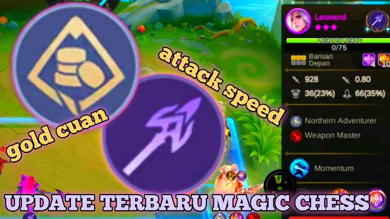 MAGIC NEW UPDATE FULL NEW BEST SYNERGY LANCER MAGIC CHESS MLBB 2024 ...