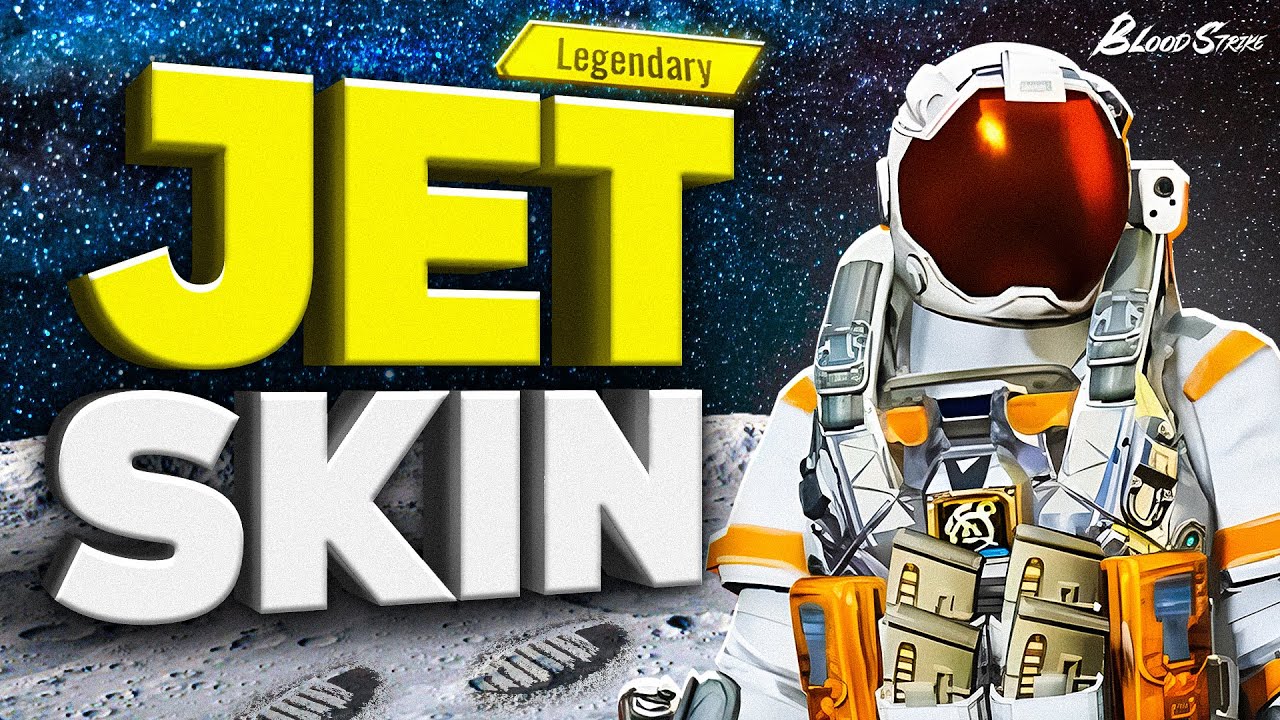 Showcasing The New Jet Skin Astronaut In Blood Strike | Free Gold - YouTube