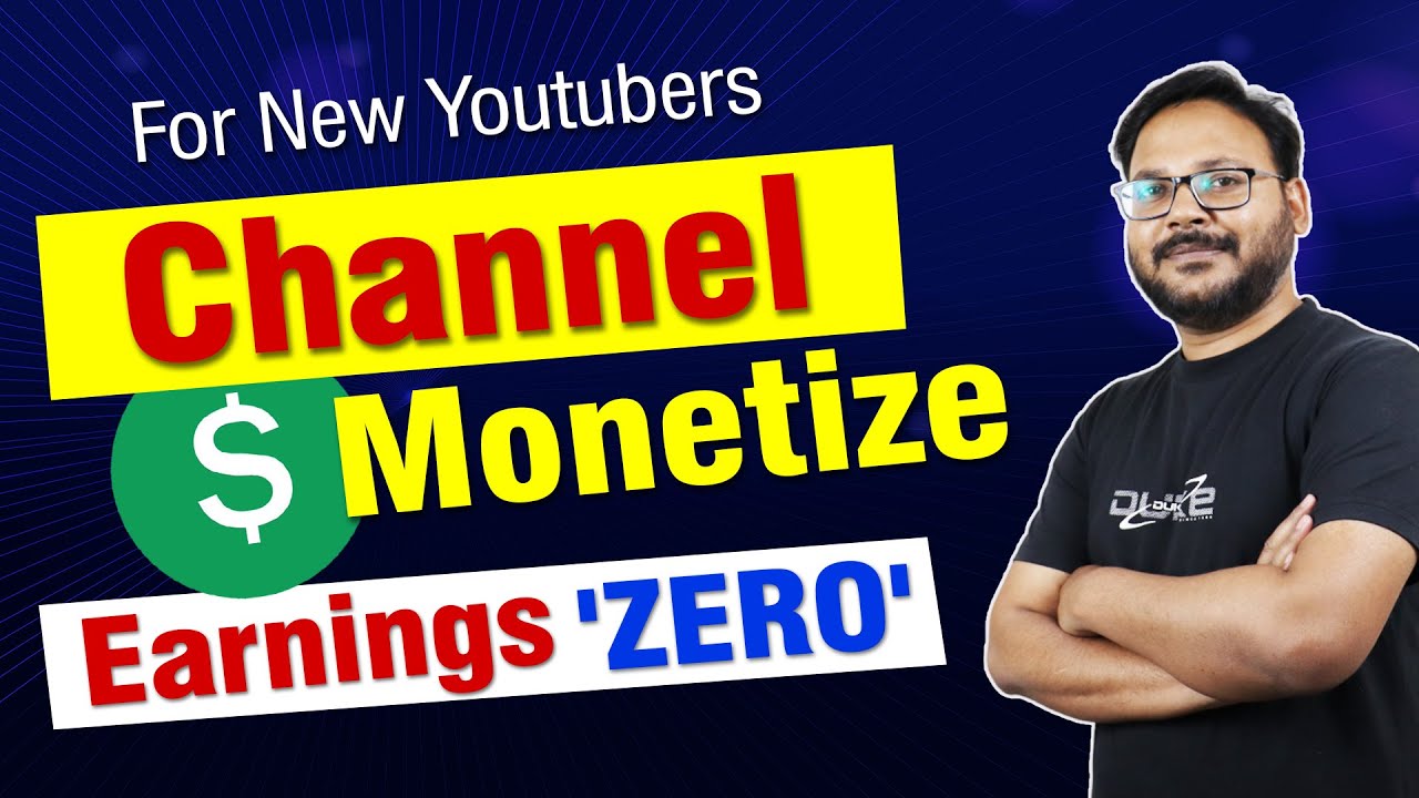 My YouTube Earning || Channel Monetize Earnings Zero || for new ...