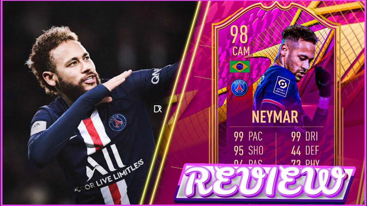 EL MEJOR? 98 NEYMAR JR FUTTIES PREMIUM ULTIMATE SBC PLAYER REVIEW FIFA ...