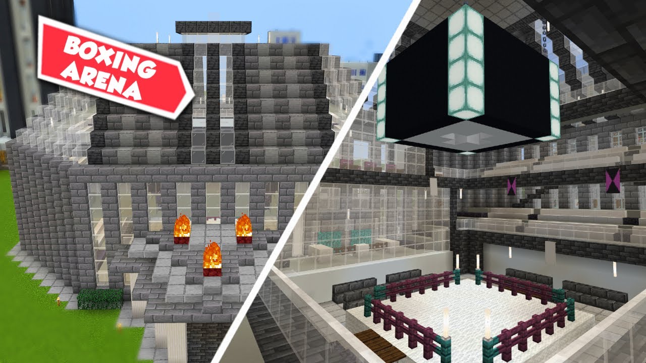 MINECRAFT BOXING ARENA | Survival Minecraft City - YouTube