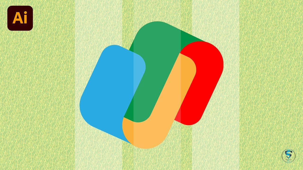 How to Design a Google Pay (GPay) Logo in Adobe Illustrator ...